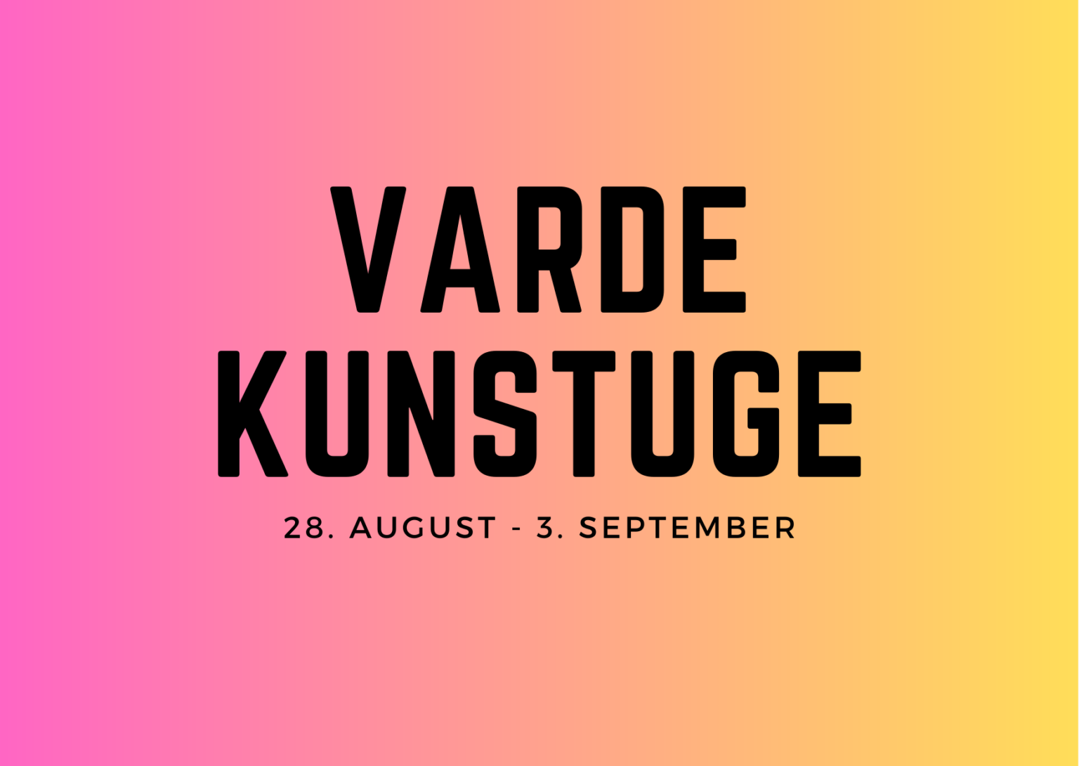VARDE KUNSTUGE - VARDE GARTEN